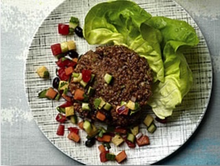 Black bean patties with cilantro and lime - Packard Health | Packard Health